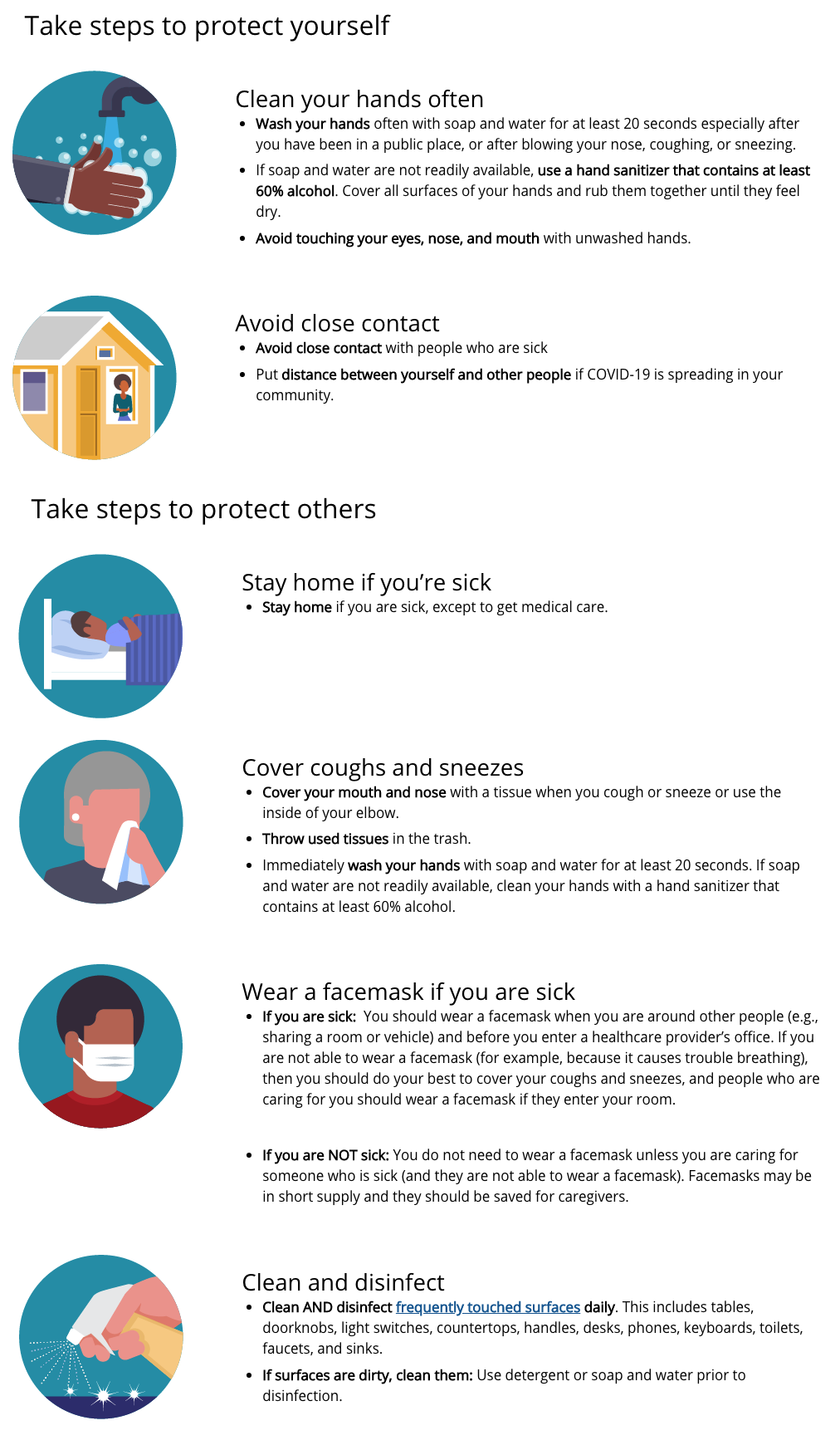 Steps to Protect Yourself - SAGCD - ILA