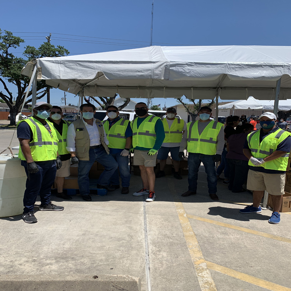 ILA Assists in Distributing Meals Across Houston - SAGCD - ILA