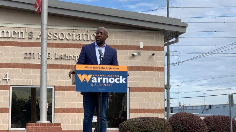 U.S. Senate Candidate Reverend Raphael Warnock Visits Historic ILA ...