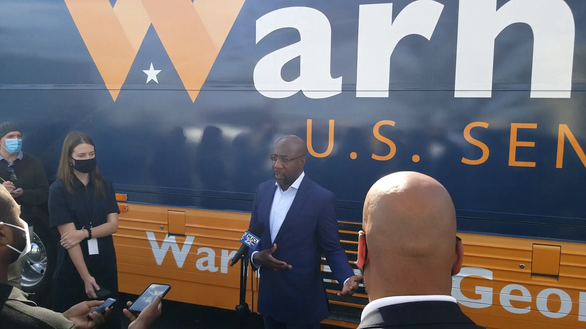 U.S. Senate Candidate Reverend Raphael Warnock Visits Historic ILA ...