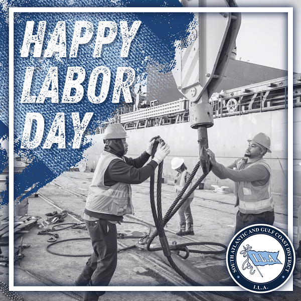 SAGCD President Alan A. Robb’s 2023 Labor Day Letter - SAGCD - ILA