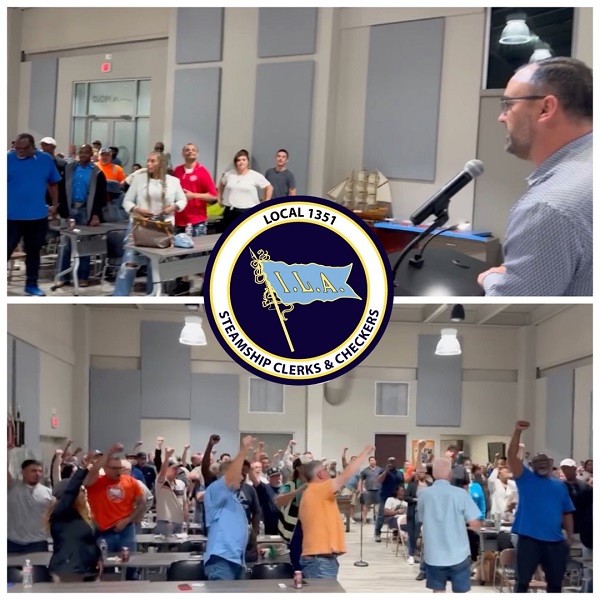 Standing United: ILA Local 1351 Gears Up for Possible October 1 Strike ...